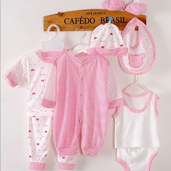 Other | 8piece Pink Little Baby Basic Gift Set | Poshmark